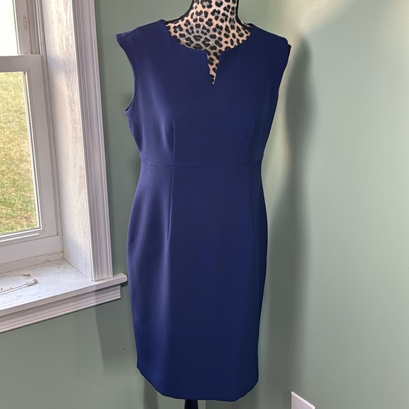 Kasper | Dresses | Jasper Navy Blue Dress 8p | Poshmark
